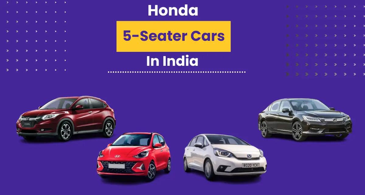 New Honda 5-Seater Cars
