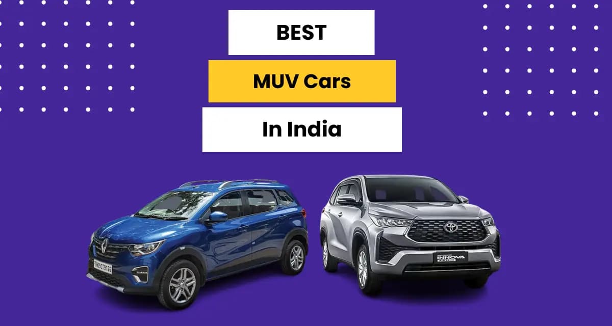The best MUV cars with prices