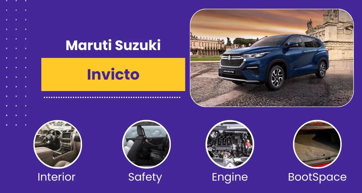 Maruti Suzuki Invicto Gets A Panoramic Sunroof