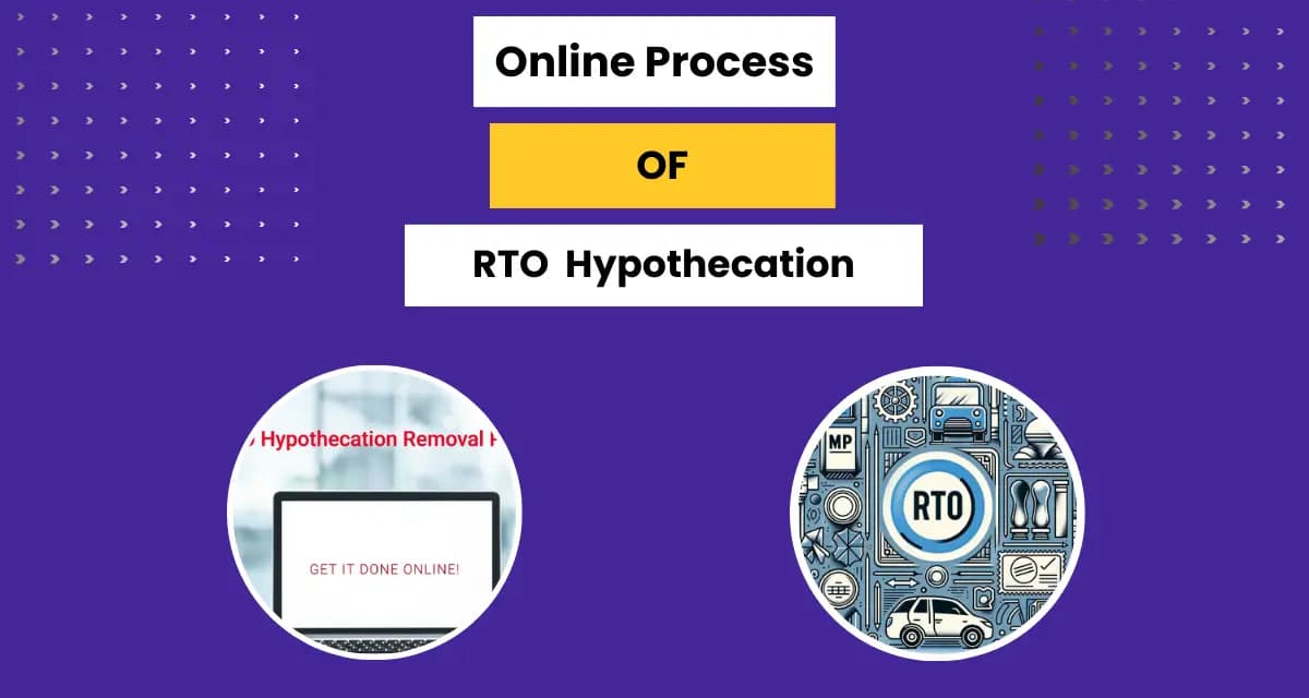 RTO hypothecation removal process online