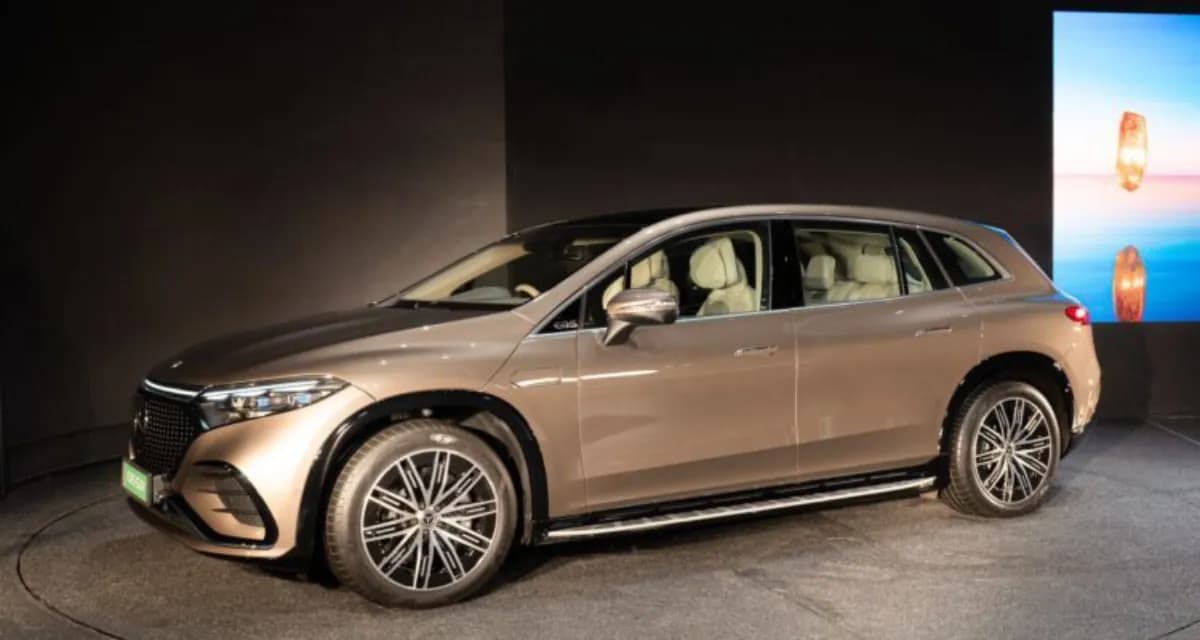 Mercedes Benz Second, ‘Made in India’ BEV: EQS SUV 5804MATIC rolls out in the market