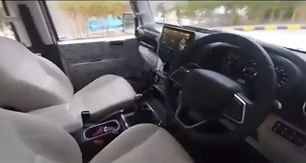 New Mahindra Thar Roxx Teaser: New Interior Features Confirmed