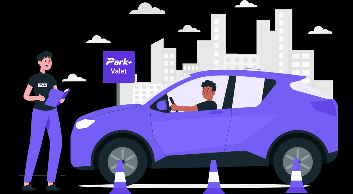 Banner for Digital Valet Service & Parking Management